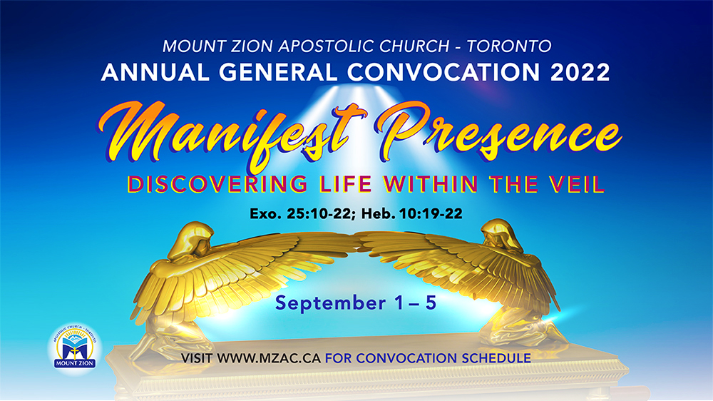 Schedule | Annual General Convocation 2025 - Mount Zion Apostolic ...